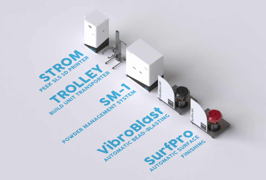 STROM High-temperature SLS 3D Printer for PEKK - Verne Additive ...